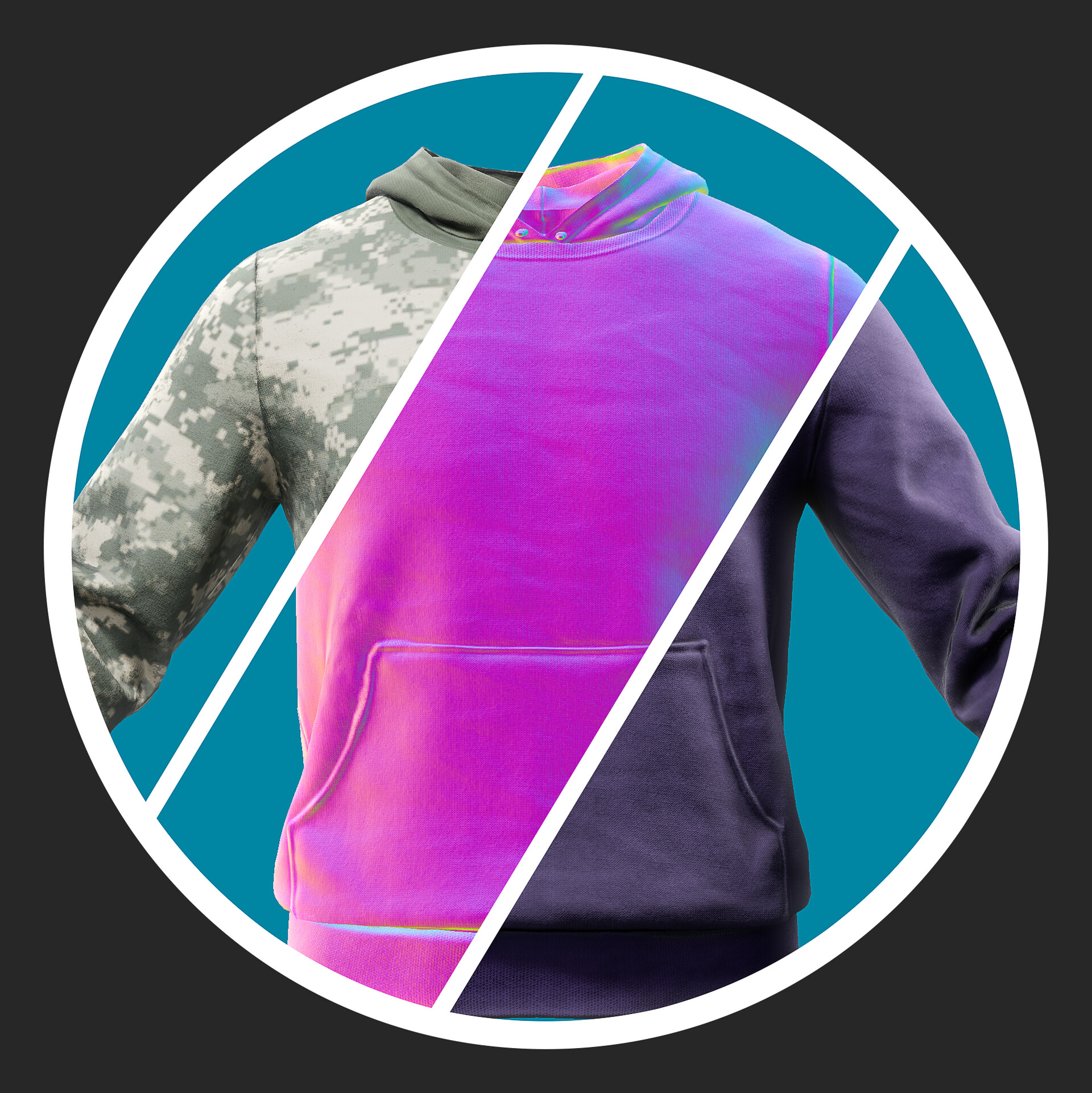 ArtStation - Advanced Character Cloth master material