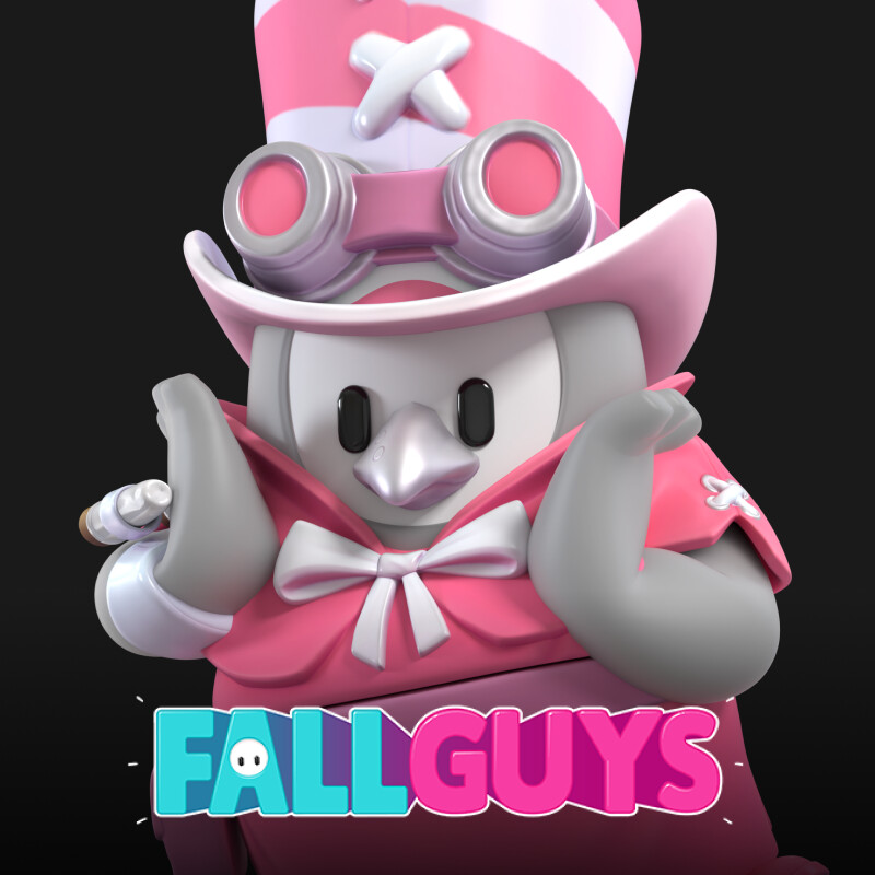 ArtStation - Stylized 3D Characters (Fall Guys)