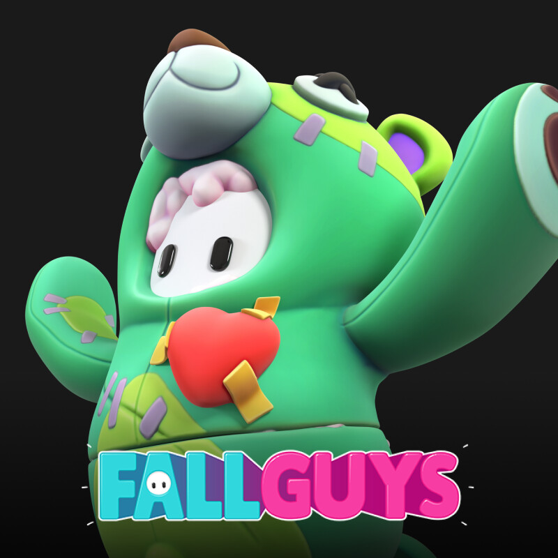 ArtStation - Stylized 3D Characters (Fall Guys)