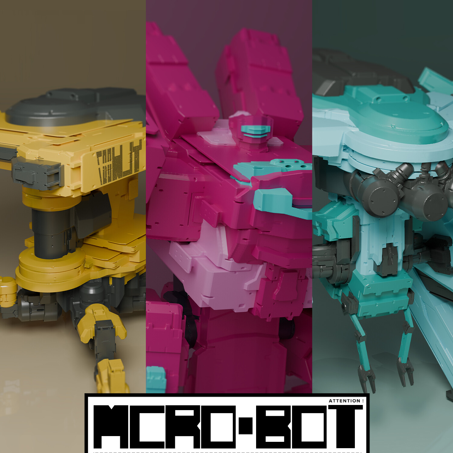 ArtStation - MicroBots
