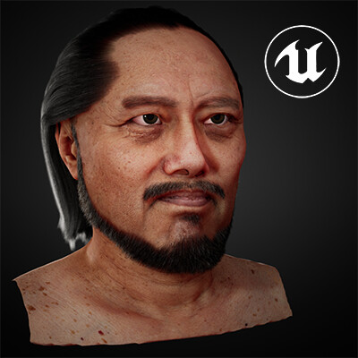 ArtStation - Face Scan and XGen Study