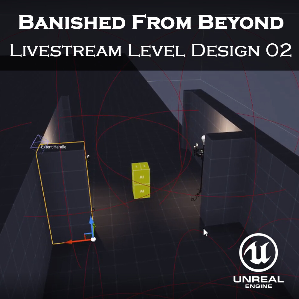 ArtStation - [Banished from Beyond] - Greybox livestream Level Design 02