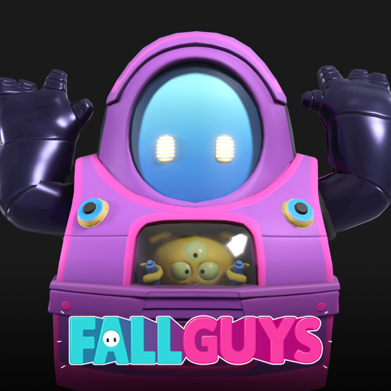 ArtStation - Stylized 3D Characters (Fall Guys)