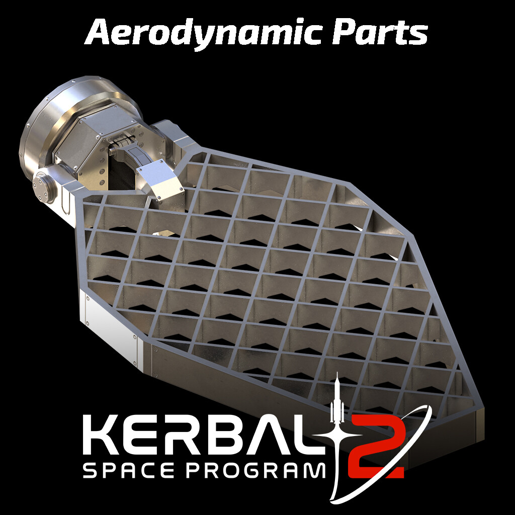 ArtStation - Kerbal Space Program 2: Aerodynamic Parts