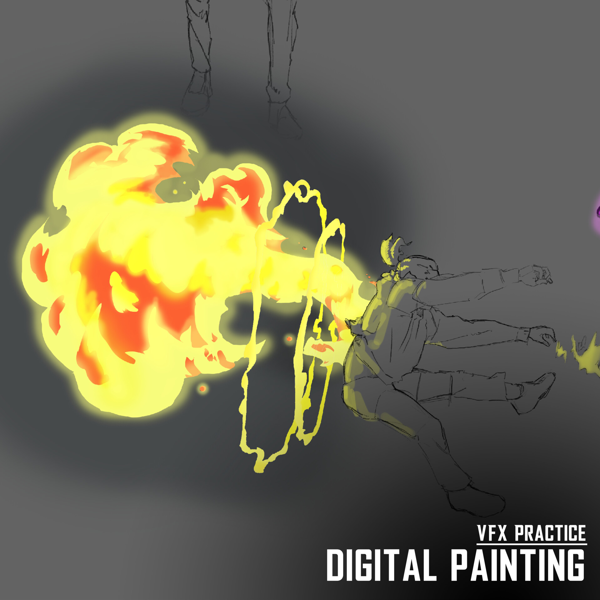 ArtStation - VFX training | digital painting