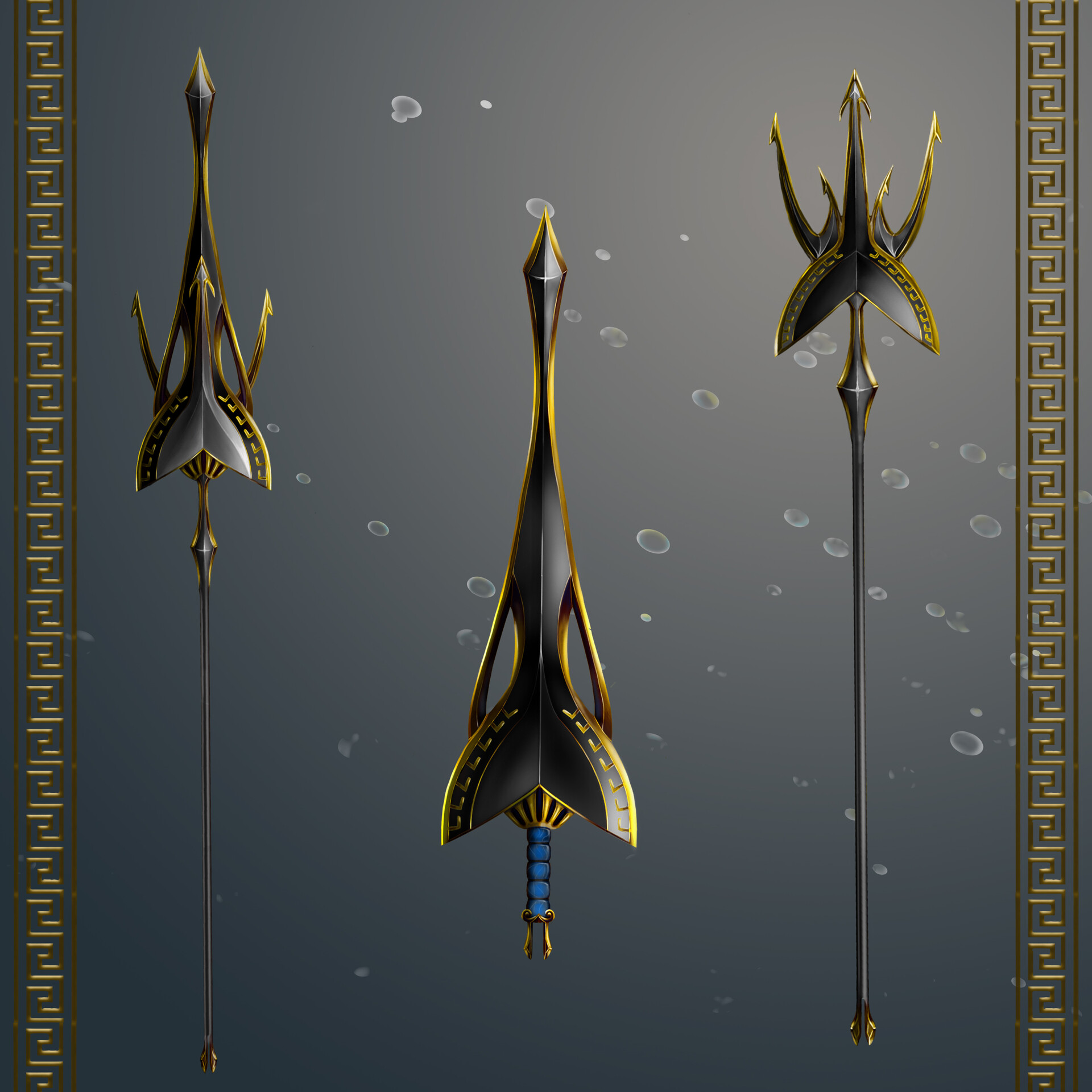 ArtStation - Melusian weapons