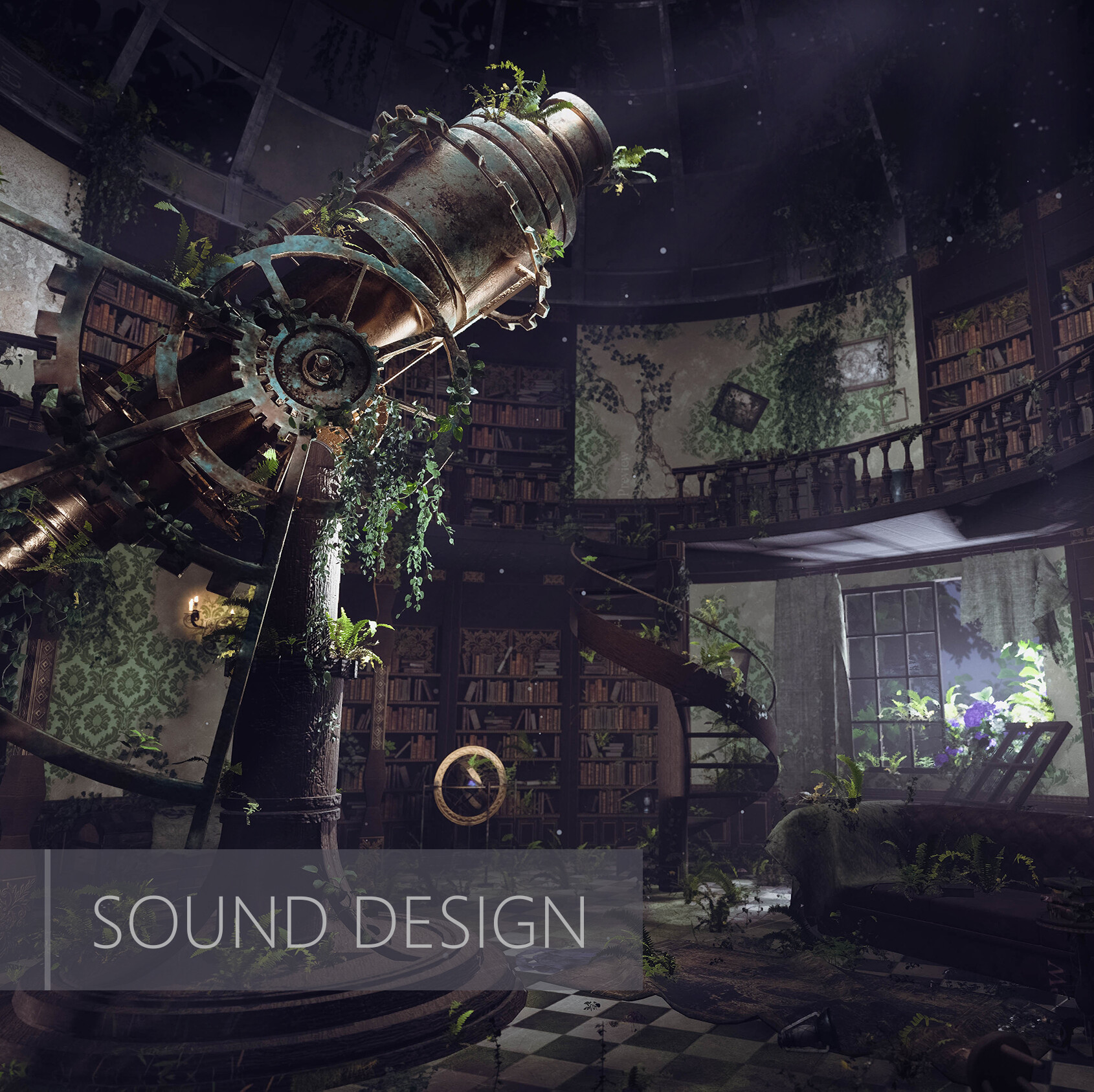 ArtStation - Sound Design - Abandoned Observatory