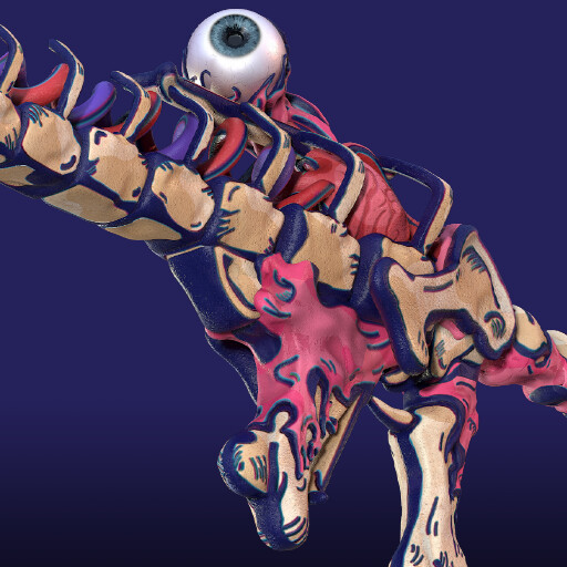 ArtStation - Skeletal Gun