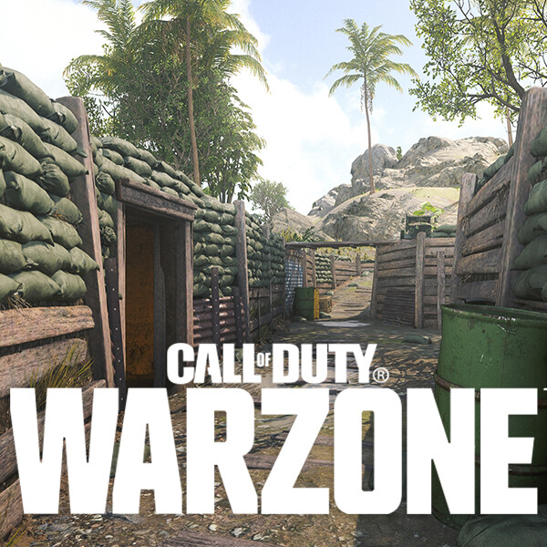 ArtStation - Call Of Duty: Warzone Pacific – Village Outskirts