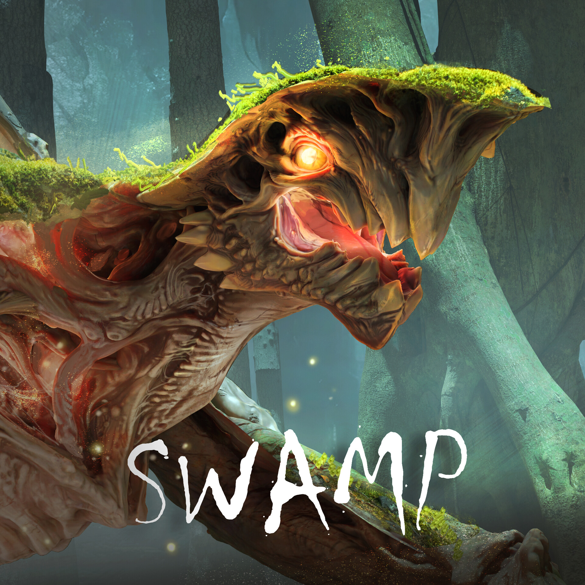 ArtStation - Swamp Dragon