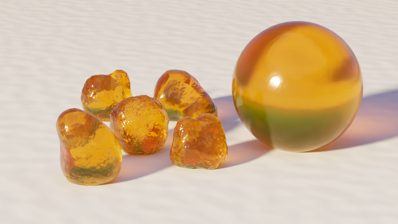 ArtStation - Amber - Procedural Material