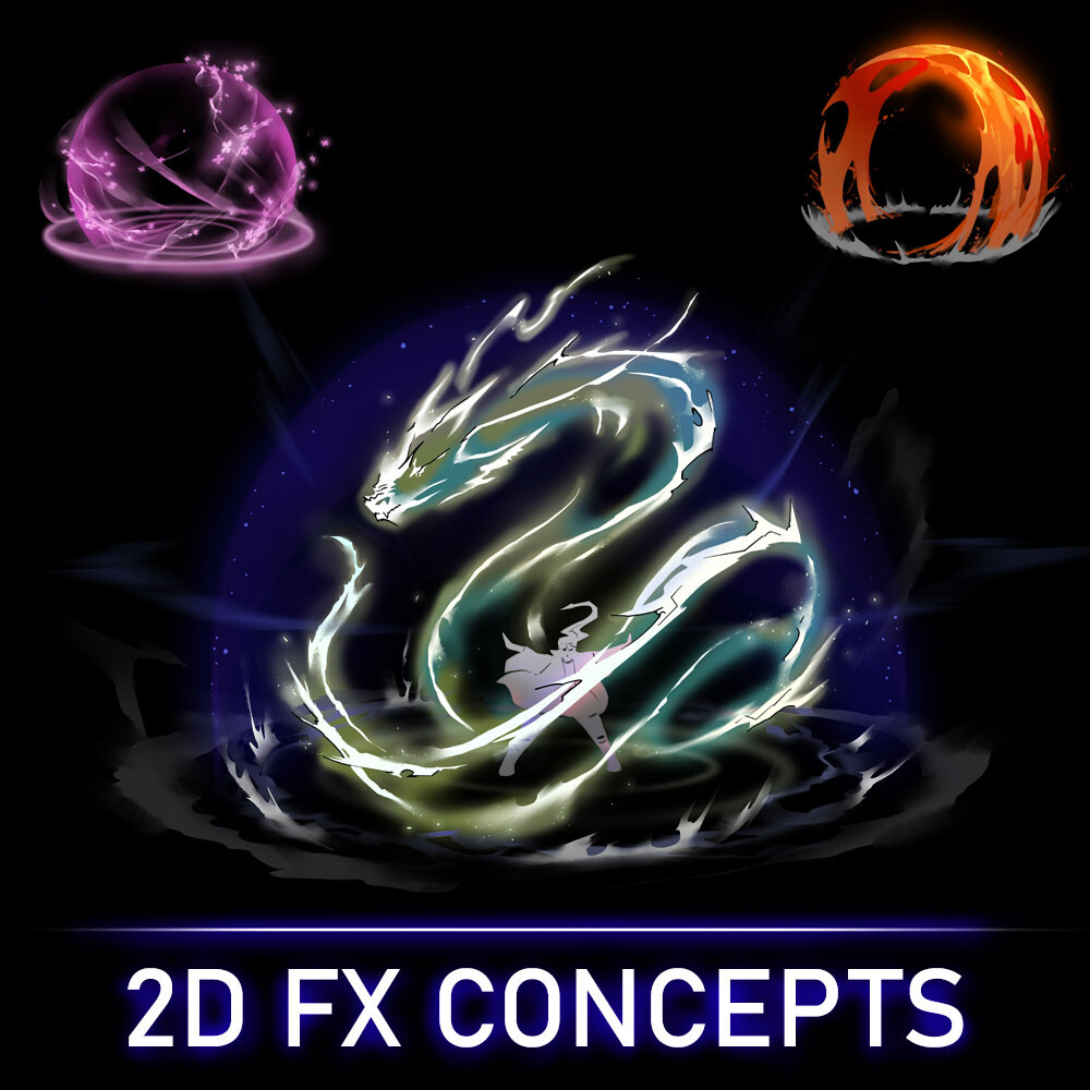 ArtStation - 2D VFX Concepts #2 (asian series)