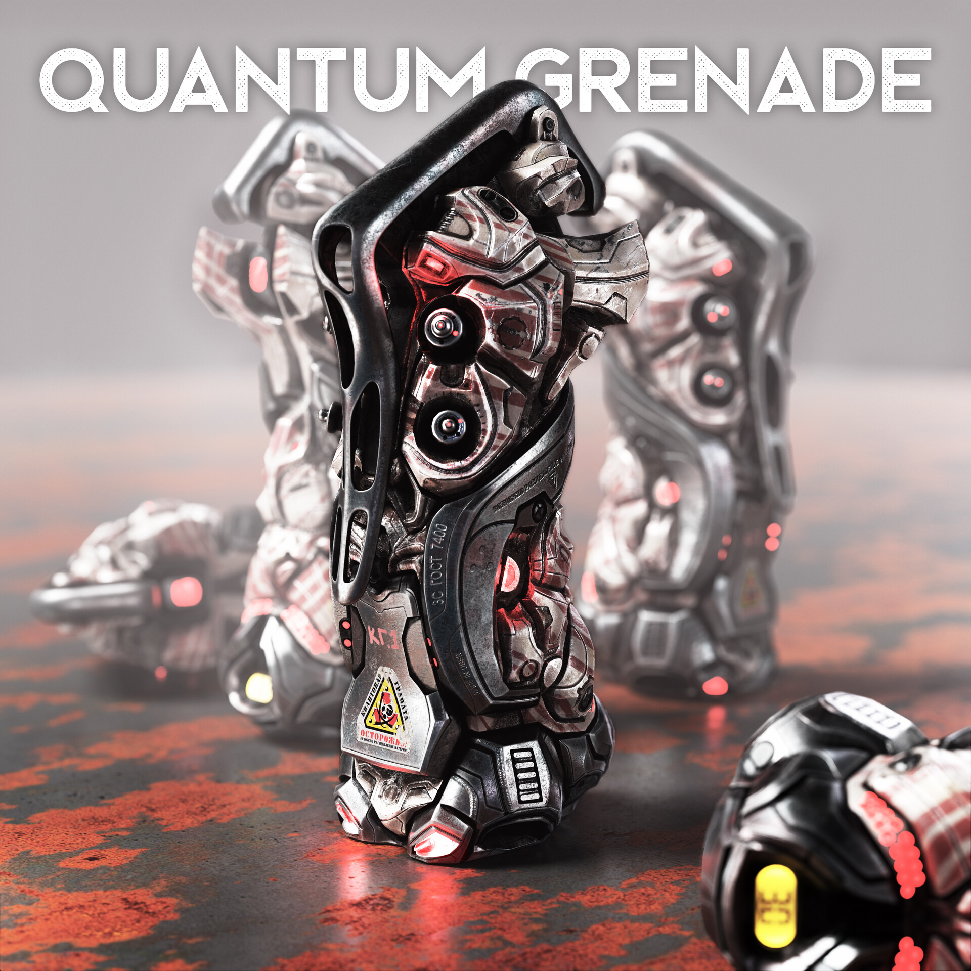 ArtStation - quantum grenade