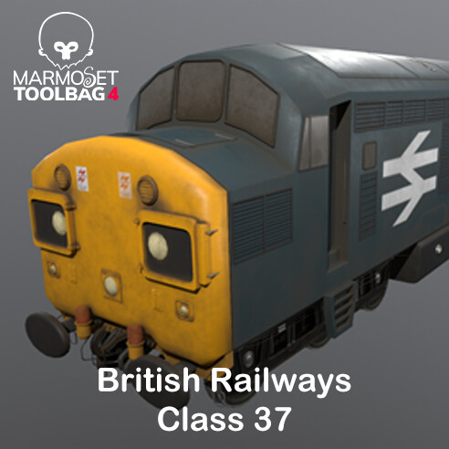 ArtStation - British Railways Class 37