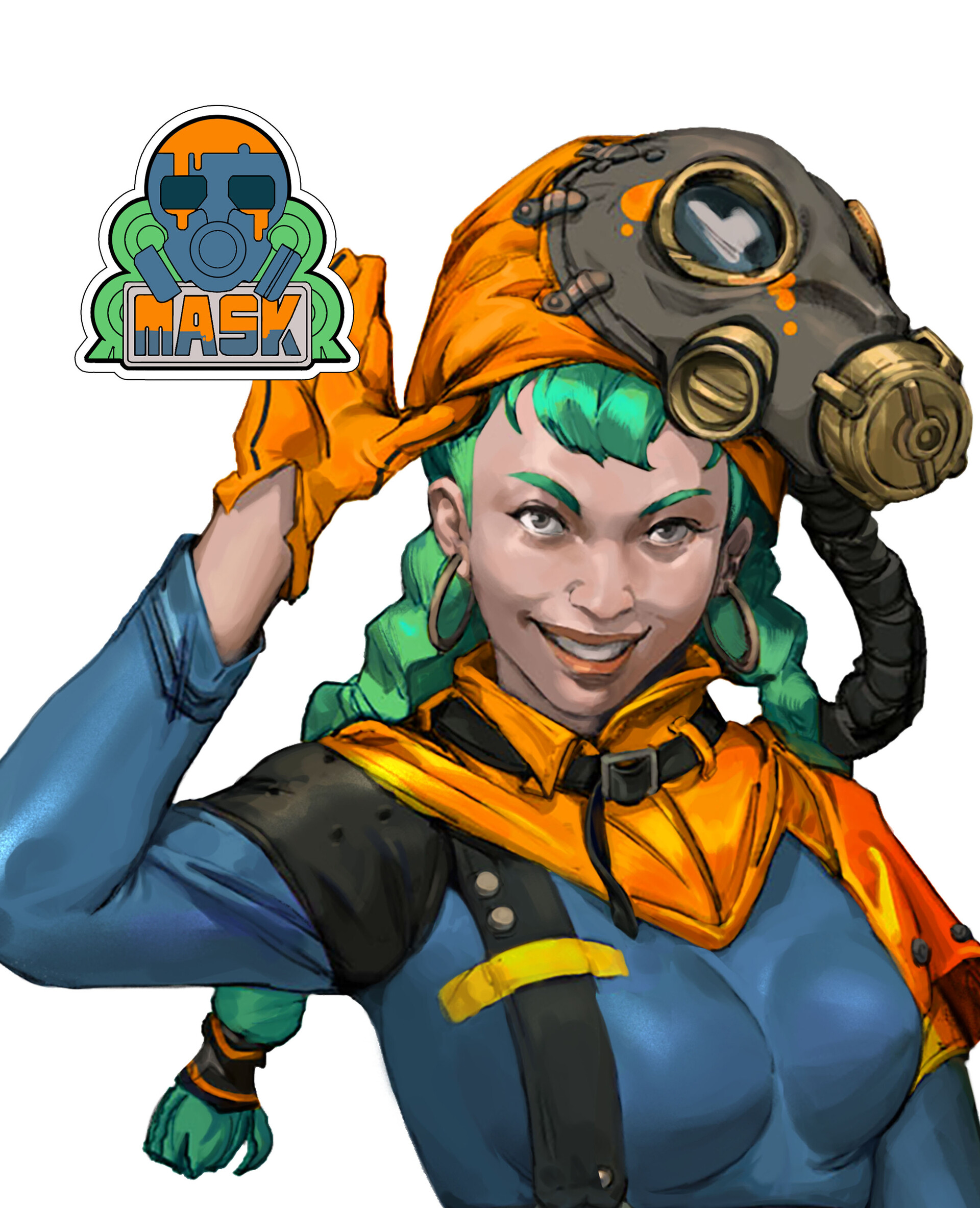 ArtStation - Personal project 'MASK'