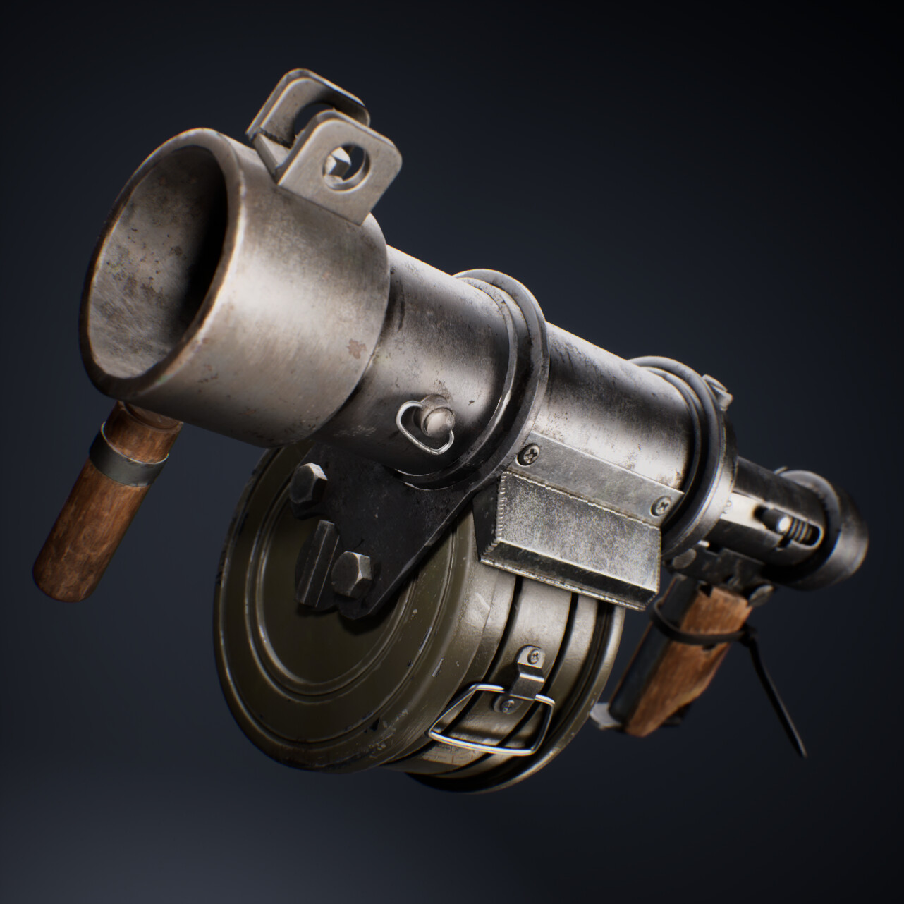 ArtStation - Home Made sticky bomb launcher