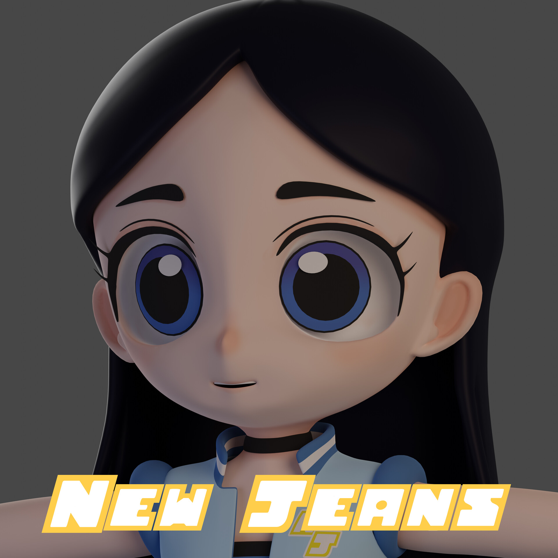 ArtStation - New Jeans Minji Powerpuff Girls Z