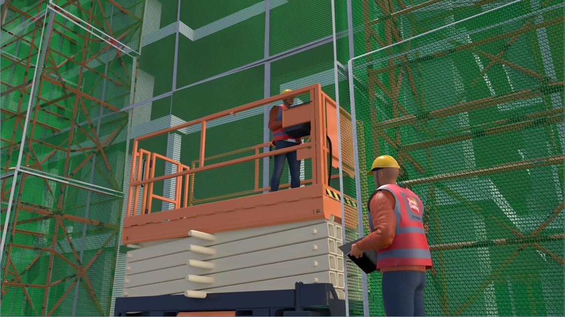 ArtStation - Construction Project Safety Awareness Animation