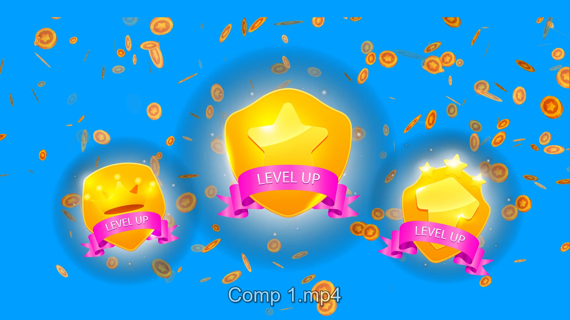 ArtStation - Simple coin animation for kids' game