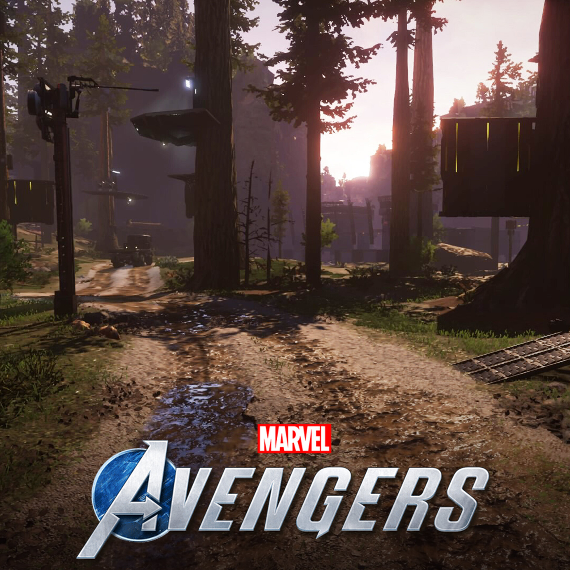 ArtStation - Marvel's Avengers: Pacific Northwest - Roads
