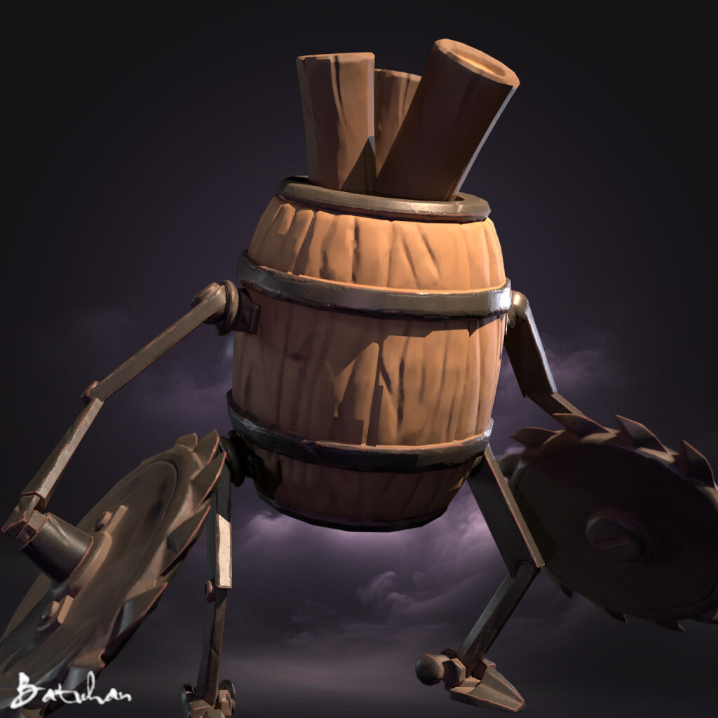 ArtStation - Barrel Man