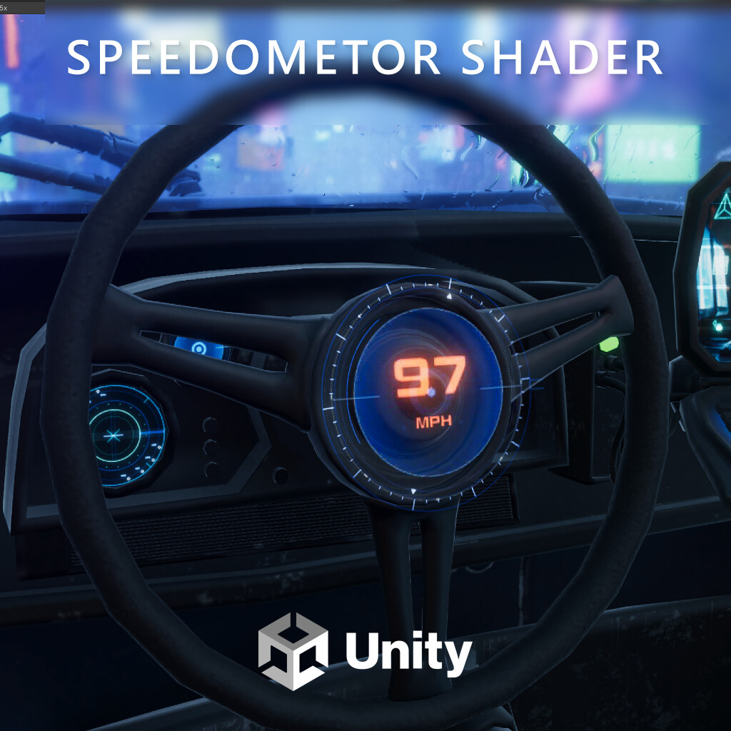 ArtStation - 【Unity】Speedometor Shader