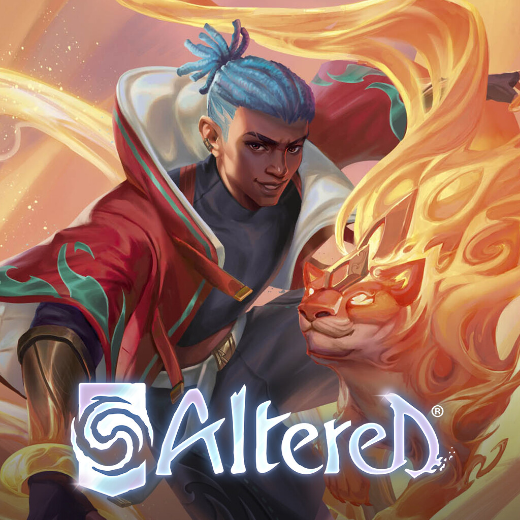 ArtStation - Altered - Hero Card Ilustration - Kojo & Booda