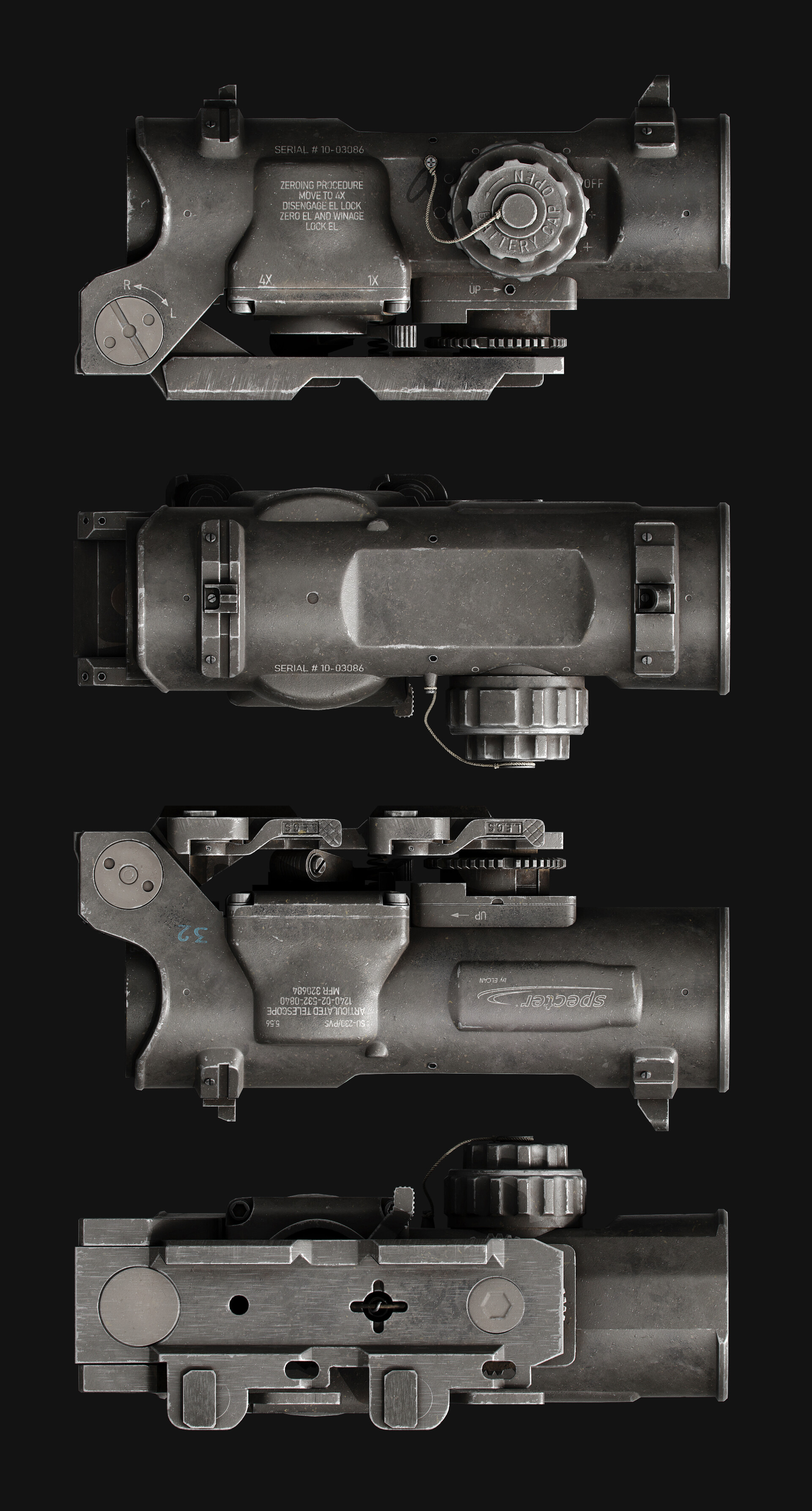 ArtStation - Elcan Specter DR 1- 4x