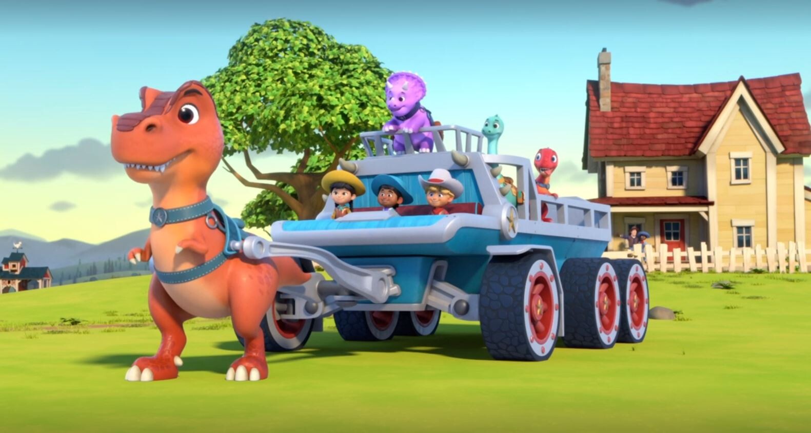 ArtStation - Rumbler - Asset for Dino Ranch