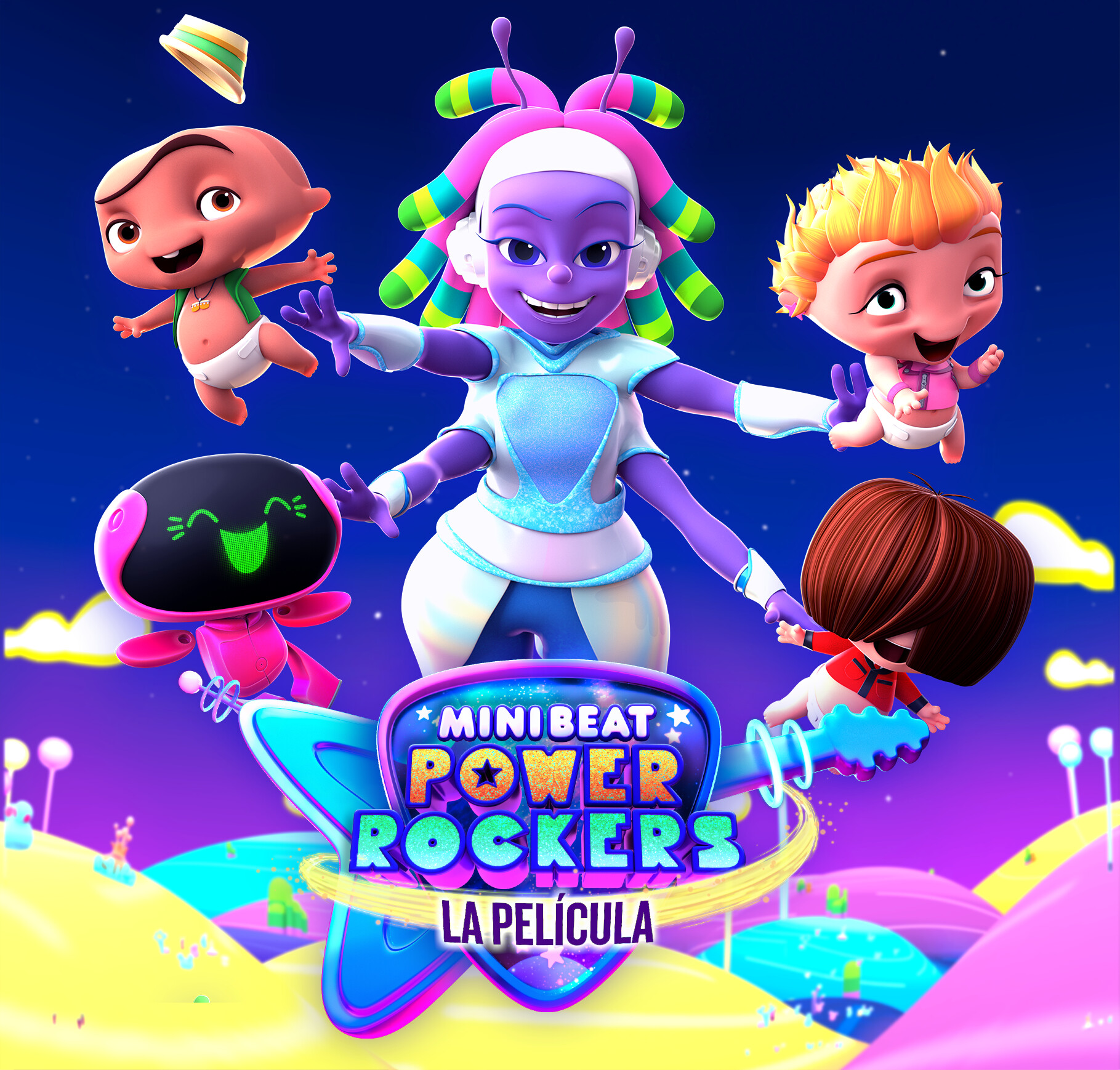 ArtStation - MINI BEAT POWER ROCKERS - Lighting
