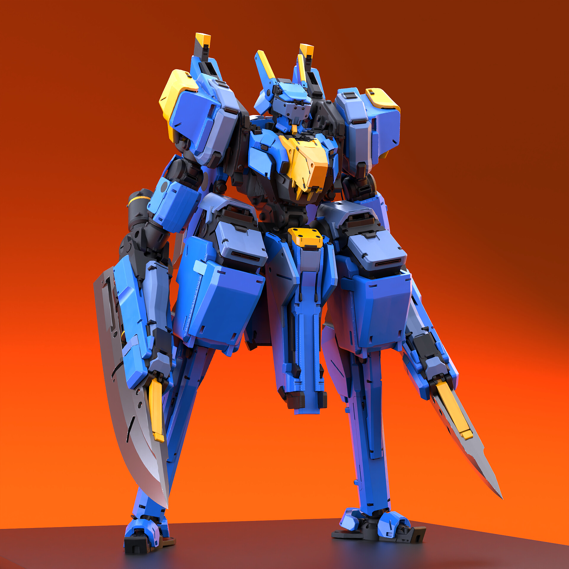 ArtStation - Modeler Mecha