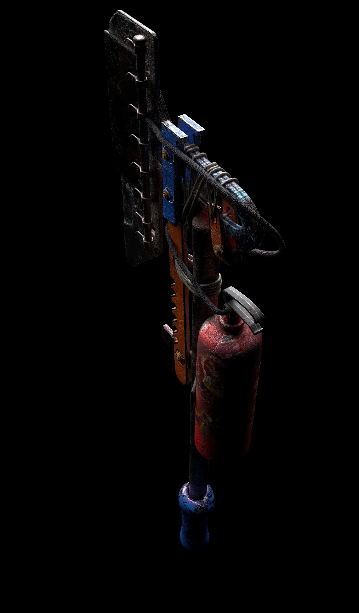 ArtStation - Makeshift Diy Weapon