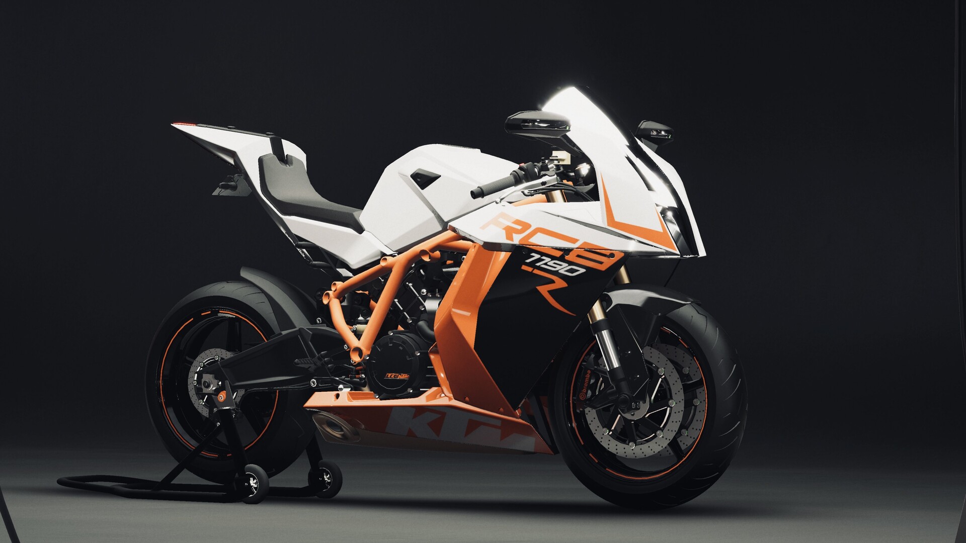 ArtStation - KTM Race Superbike for Game Lobby Garage ()HDRP
