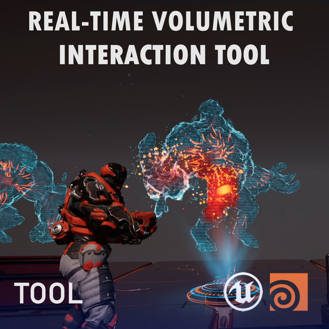 ArtStation - Real-Time volumetric interaction tool