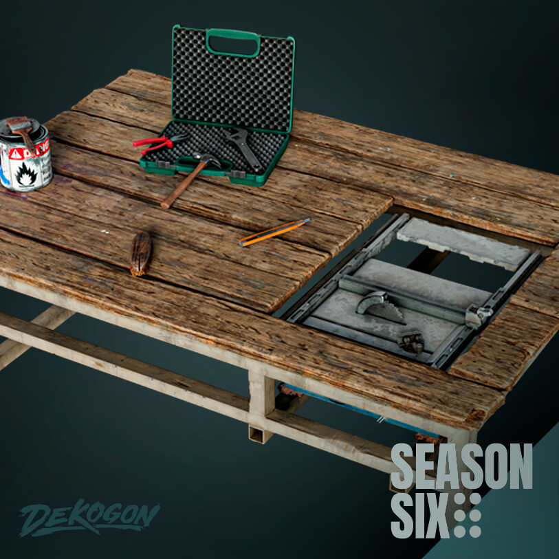 ArtStation - Saw Table