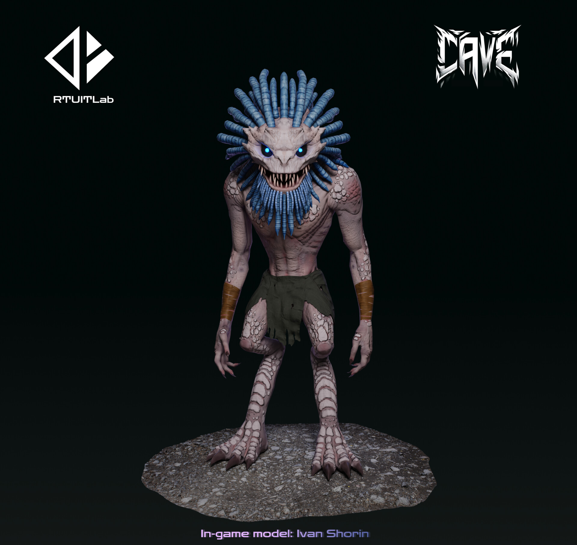 ArtStation - Cave enemy