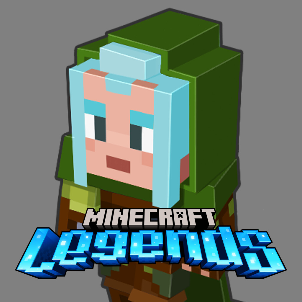ArtStation - Minecraft: Legends Hero Concept Art