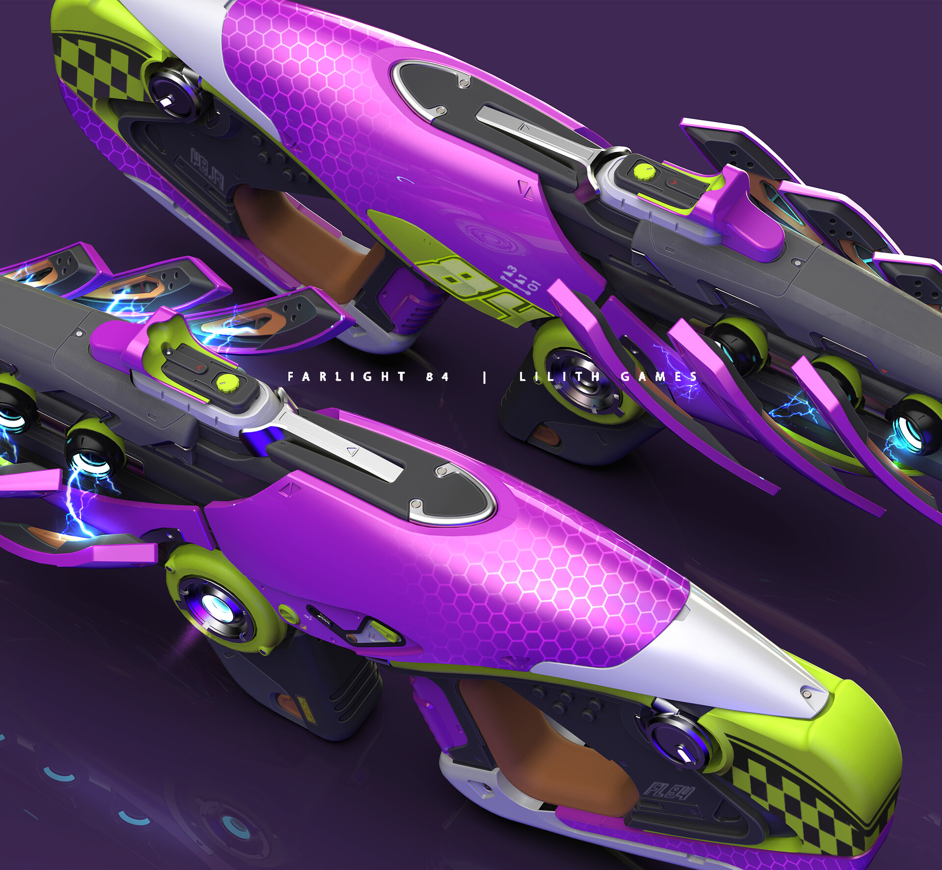 ArtStation - Valentine gun for Farlight84