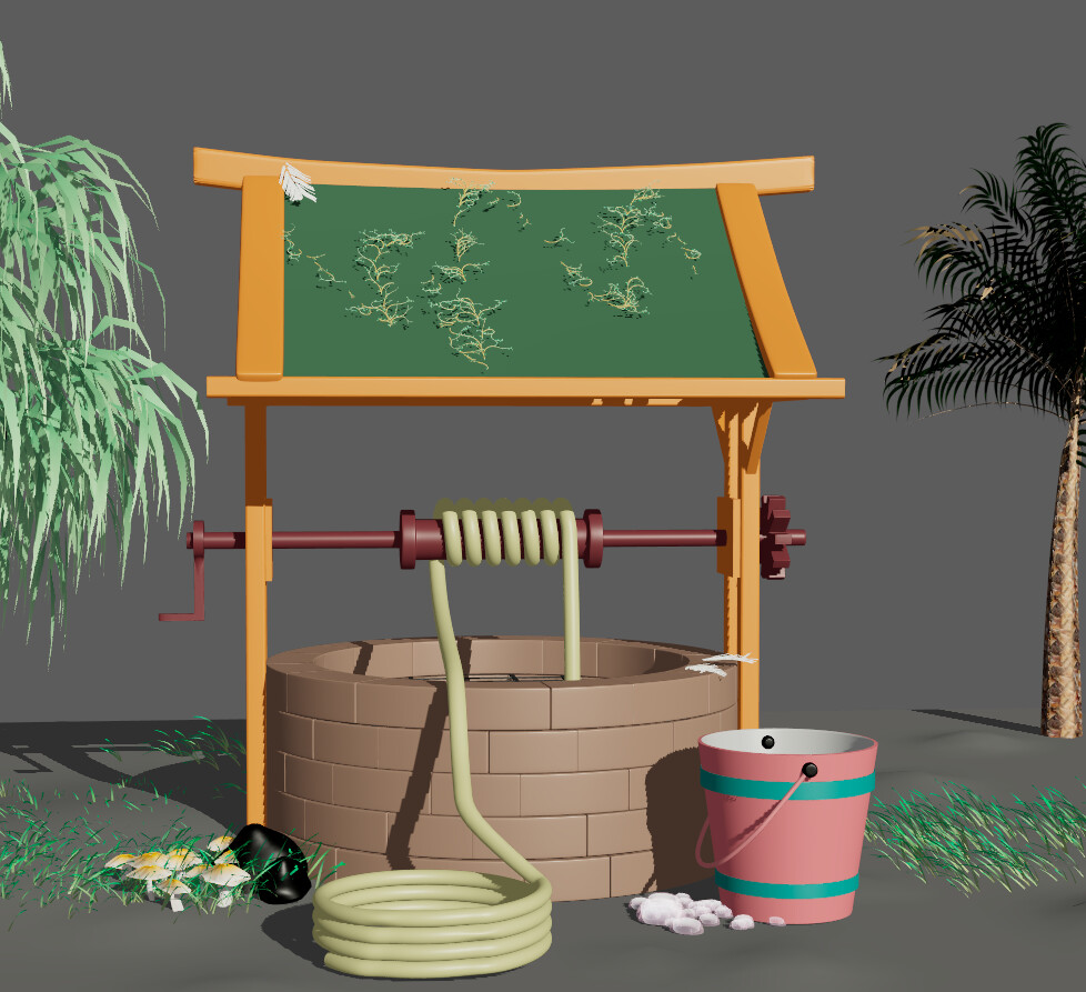 ArtStation - The Jungle well