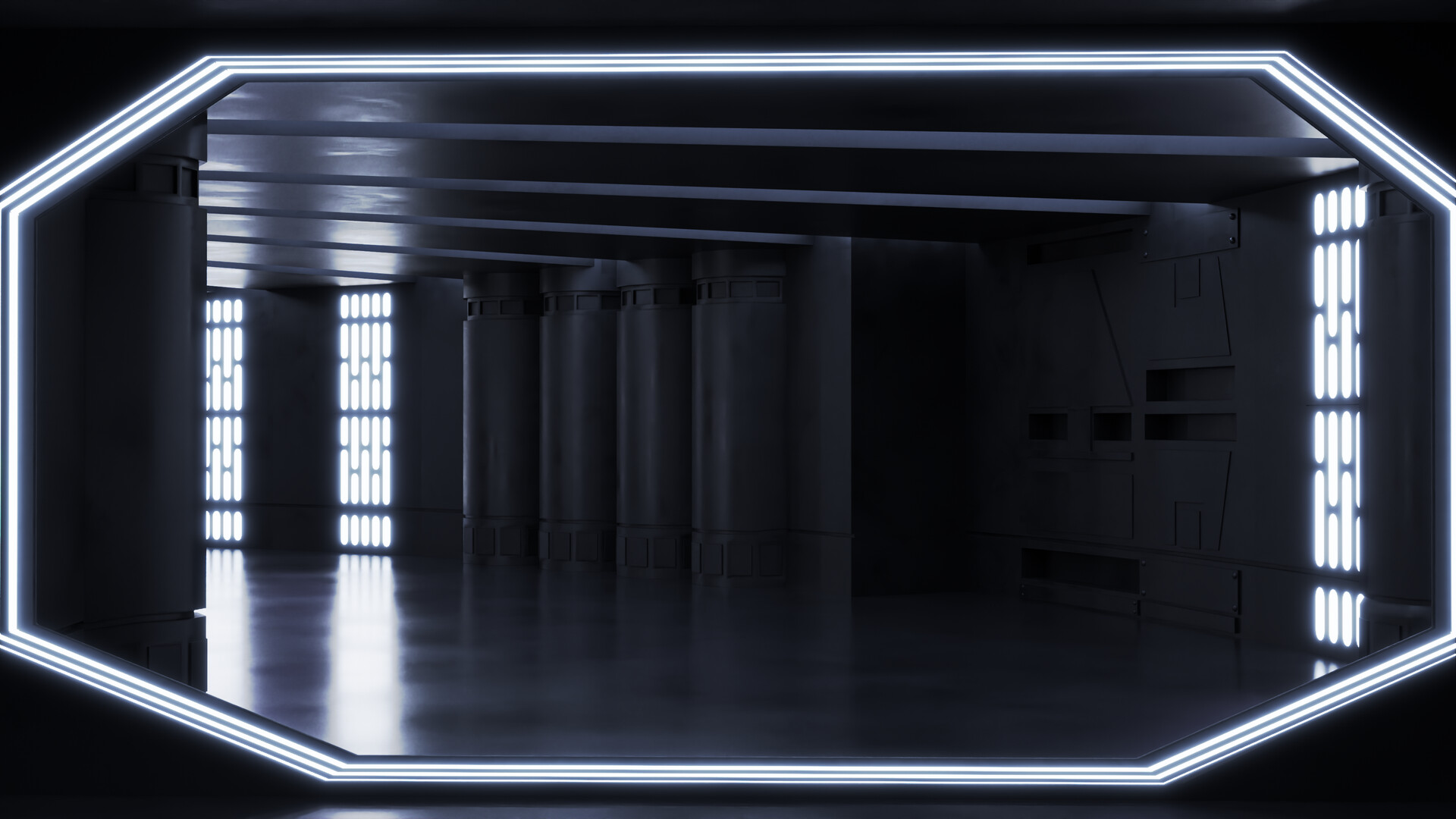 ArtStation - Star Wars Corridor - 3D Environment