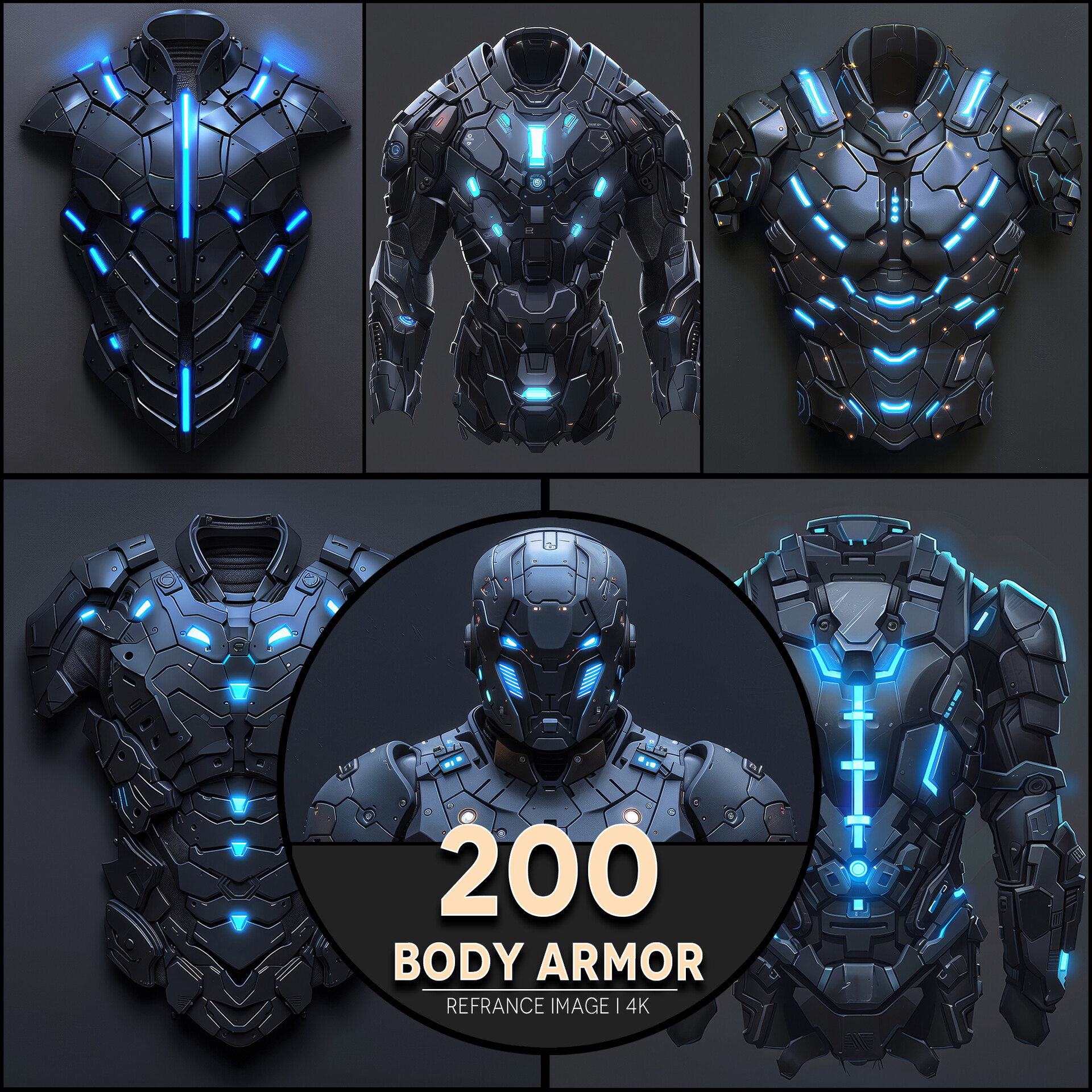 ArtStation - Body Armor 4K Reference/Concept Images