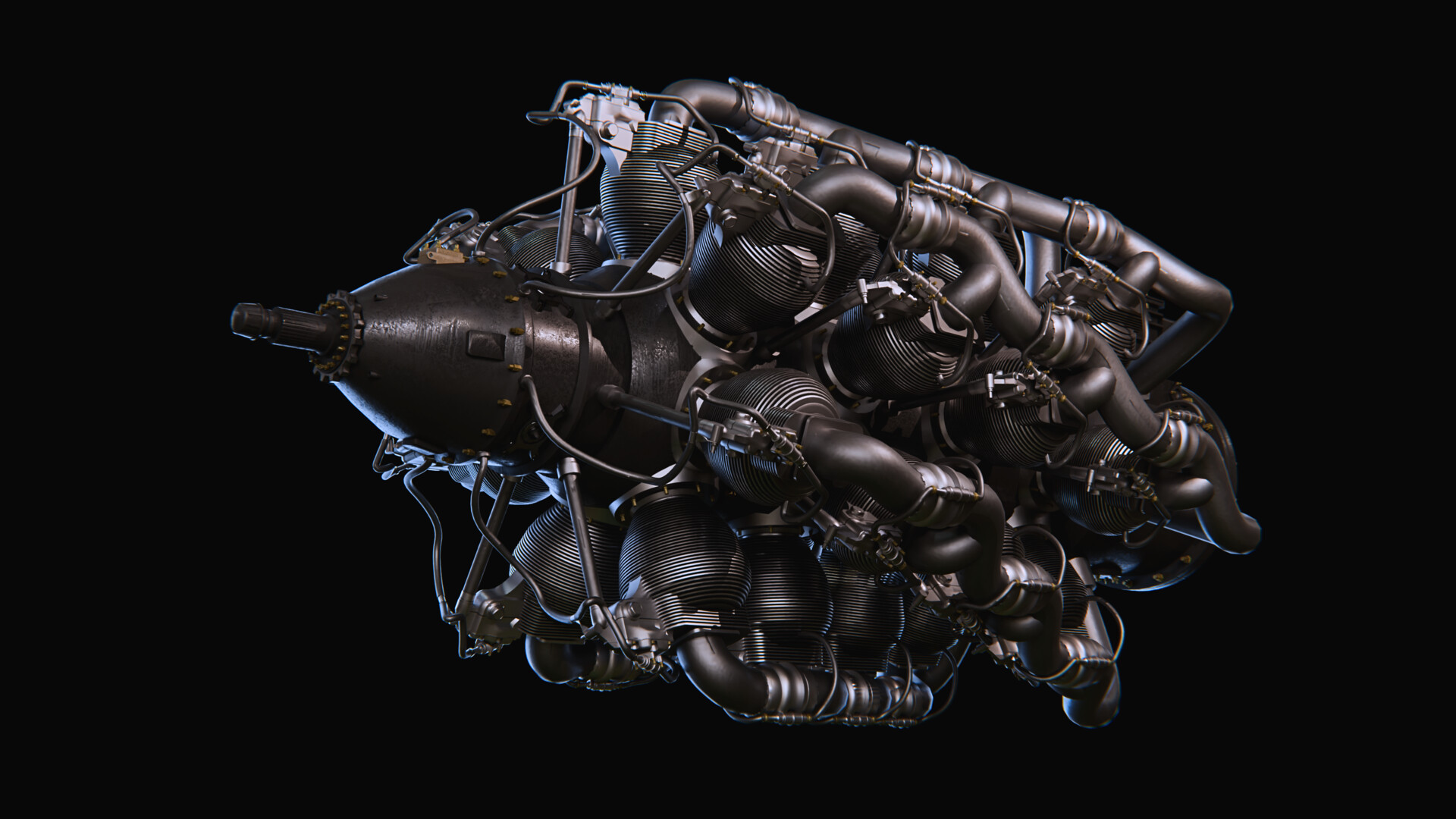 ArtStation - Aircraft Engine