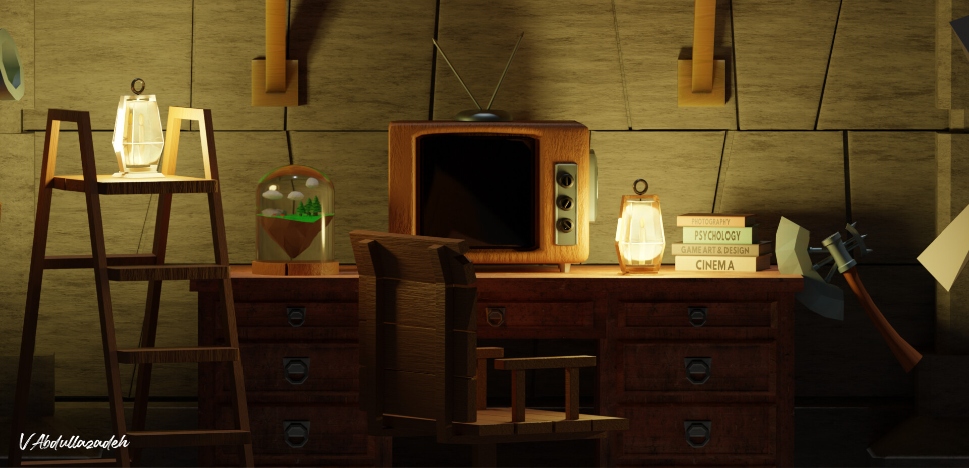 ArtStation - Medieval. Recreation room