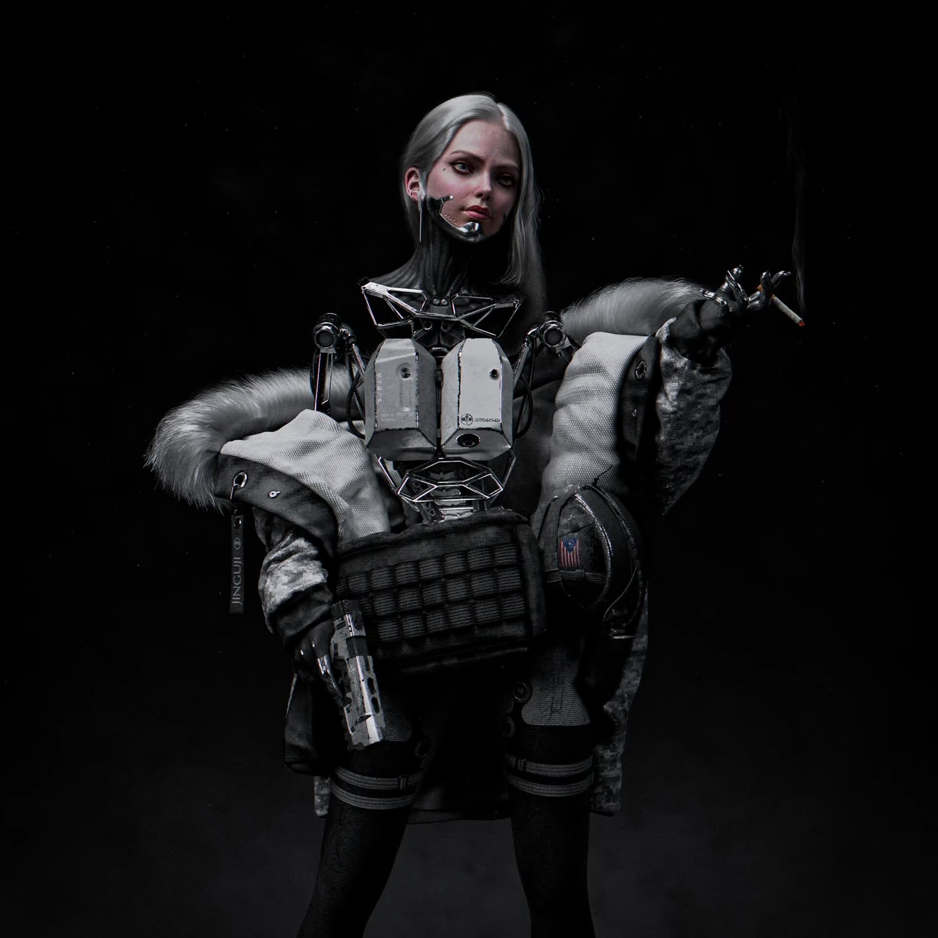 ArtStation - Lady Mech