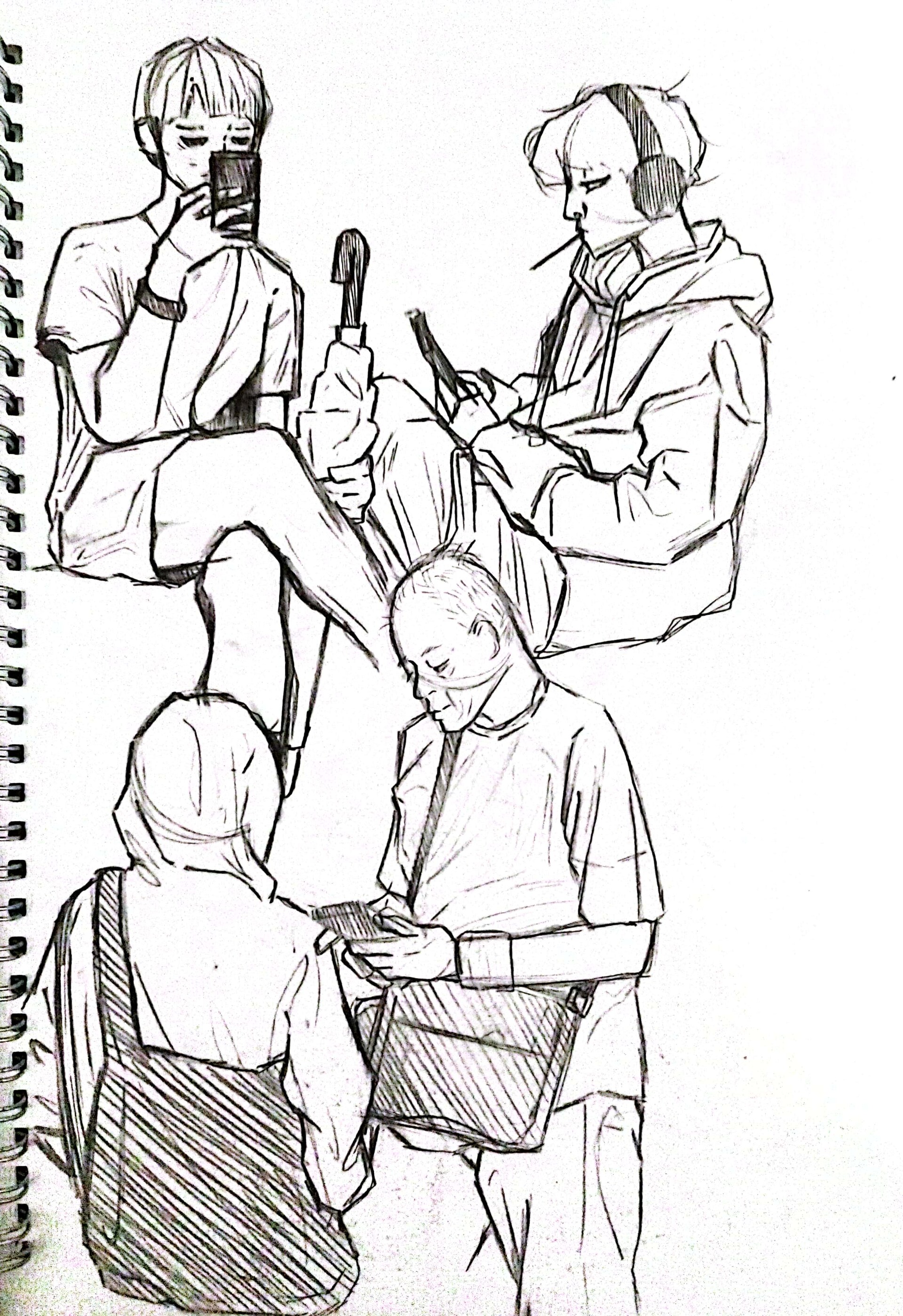 ArtStation - Sketchbook Work - Observational Studies