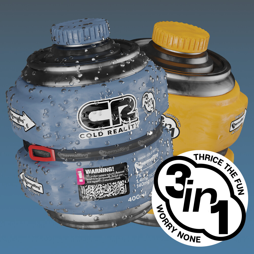 ArtStation - Reality 3in1 Self-Chilling Can