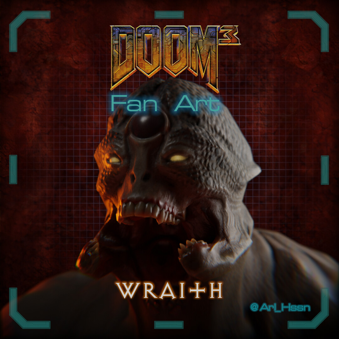ArtStation - Doom 3 - Wraith