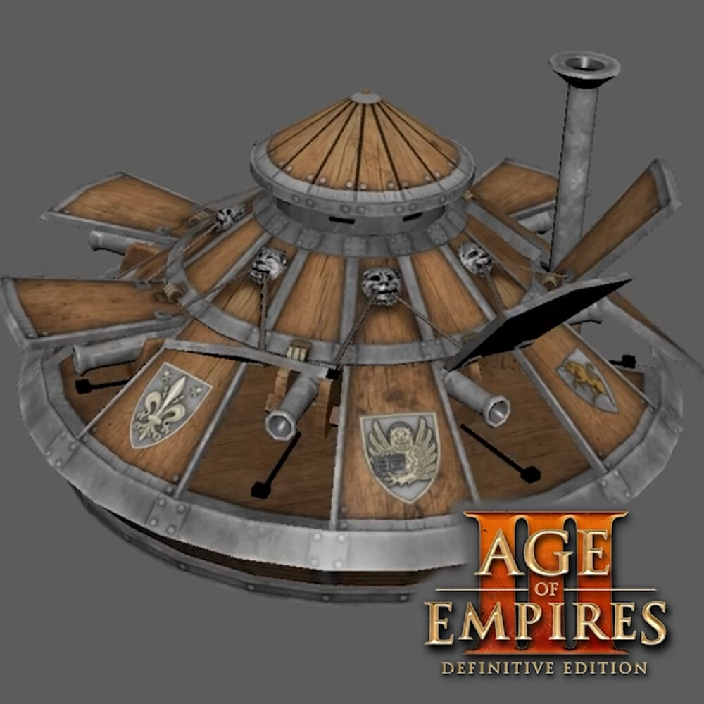 ArtStation - Age of Empires 3: DE - Leonardo's Tank - Animation Showcase