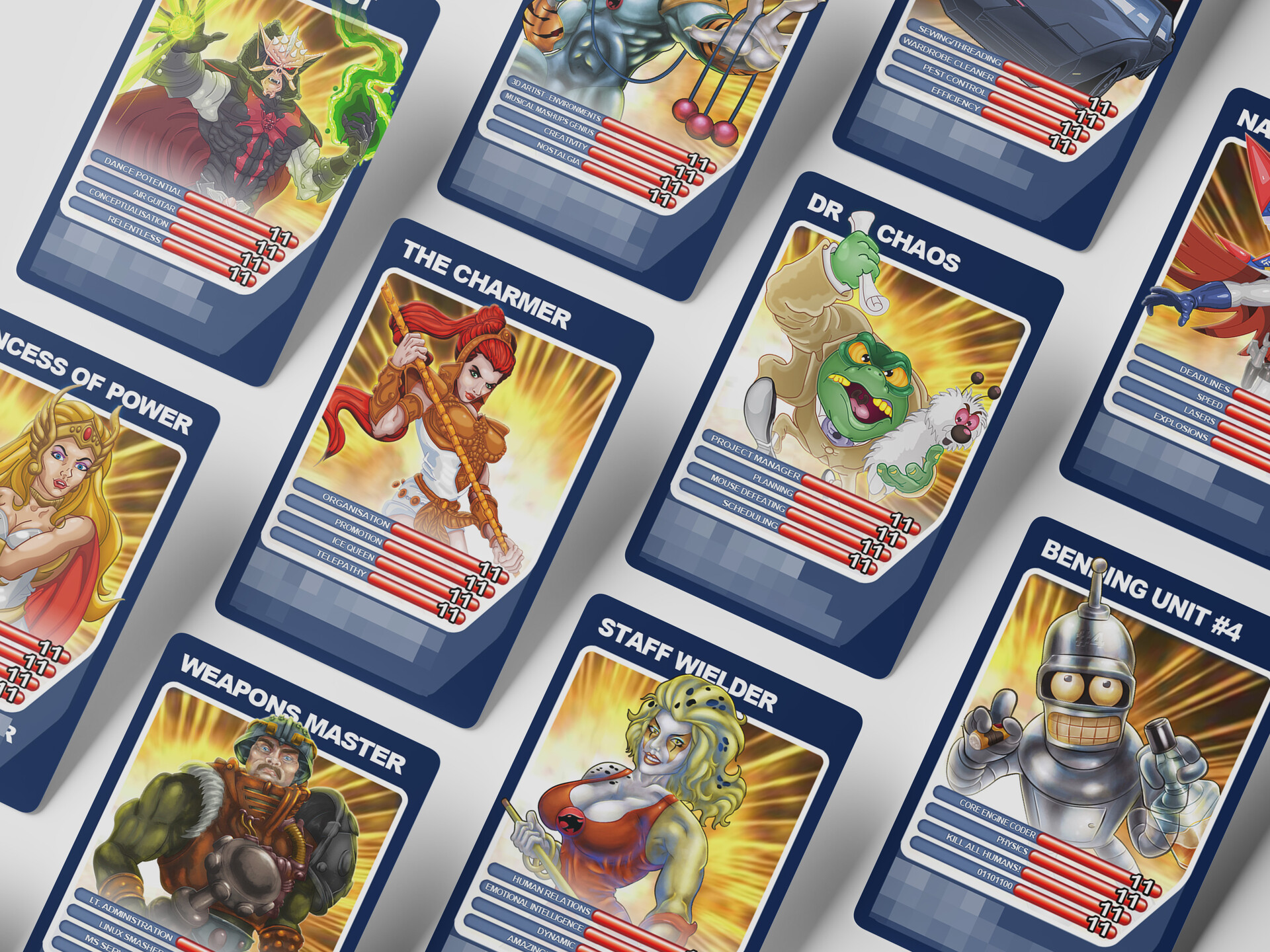 ArtStation - Top Trump Business Cards