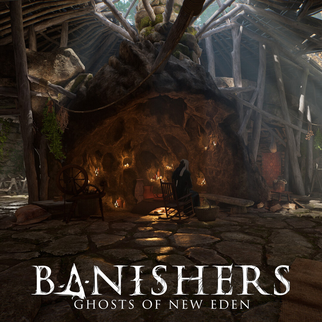 ArtStation - Banishers : Ghosts of New Eden - Lighting - Witch Lair Hut